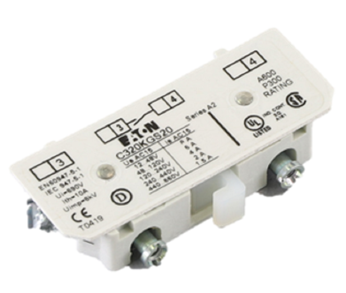 Eaton Cutler-Hammer C320KGS20 Auxiliary Contact – GSIstore