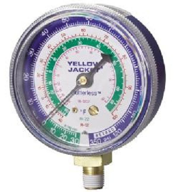 Yellow Jacket 49002 Low Side Gauge – GSIstore
